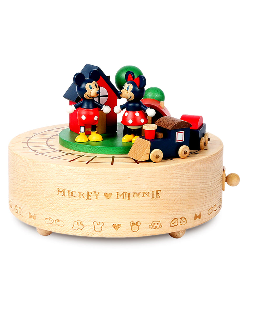 Mickey & Minnie Round & Round music box – UNARTSG